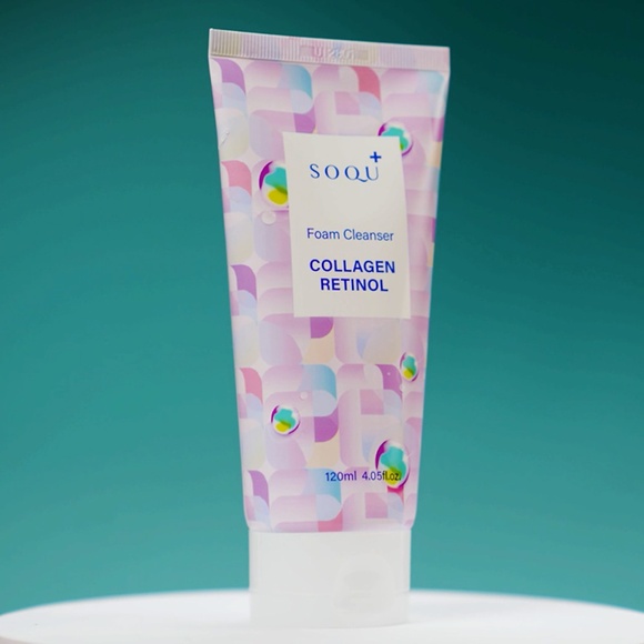 SOQU | Skincare | New Korean Soqu Collagen Retinol Foam Cleanser ...